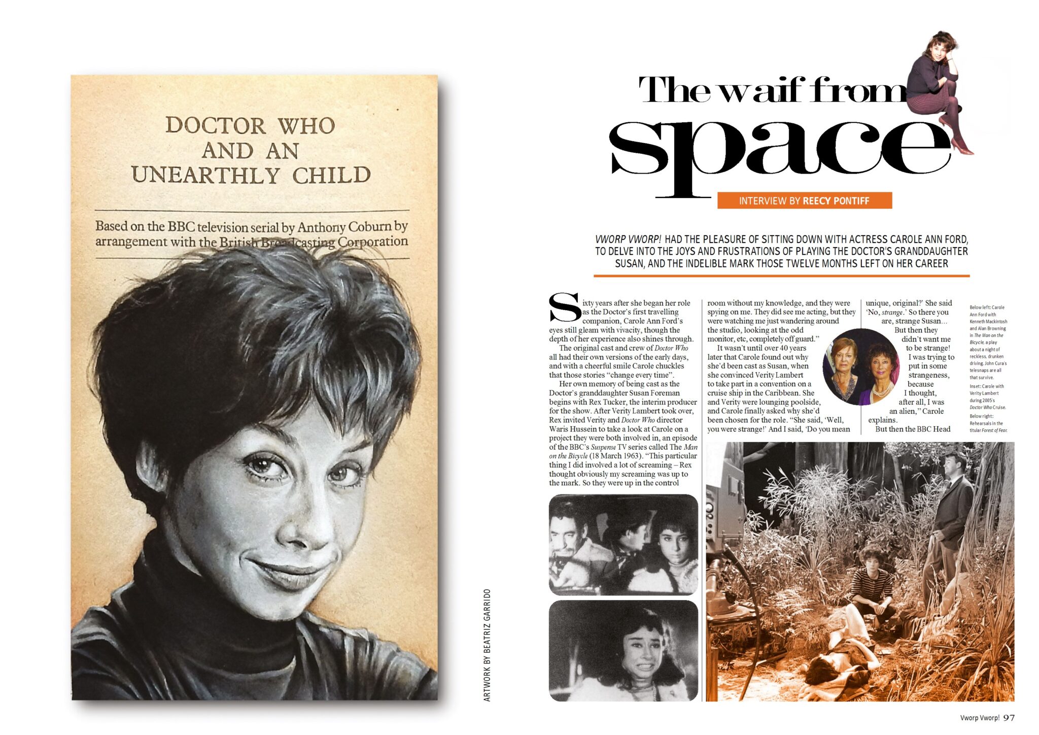 The Waif from Space: an interview with Carole Ann Ford